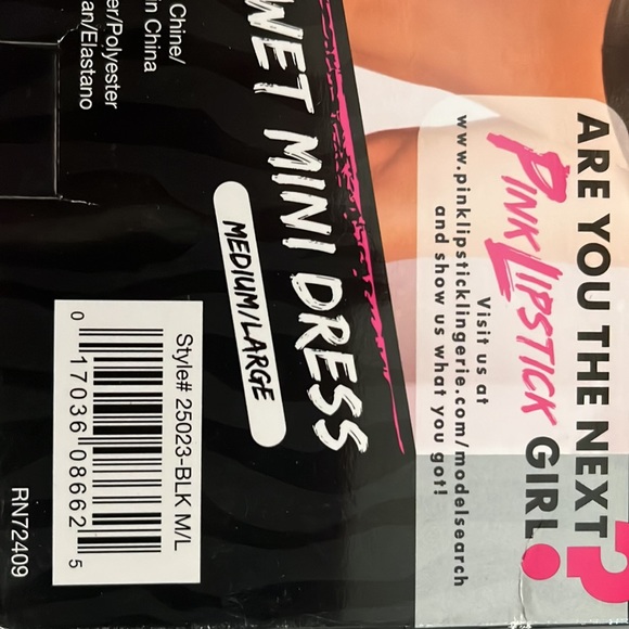 Rene Rofe | Dresses | Ren Rof Pink Lipstick Hot And Wet Mini Dress ...